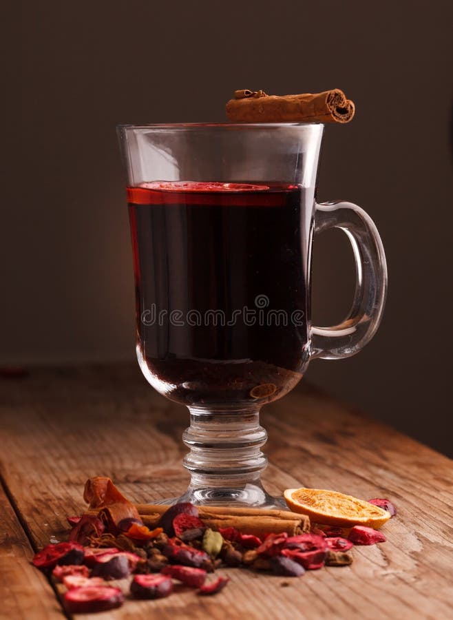 Mulled wine stock photo. Image of beverage, winter, berry - 27362946