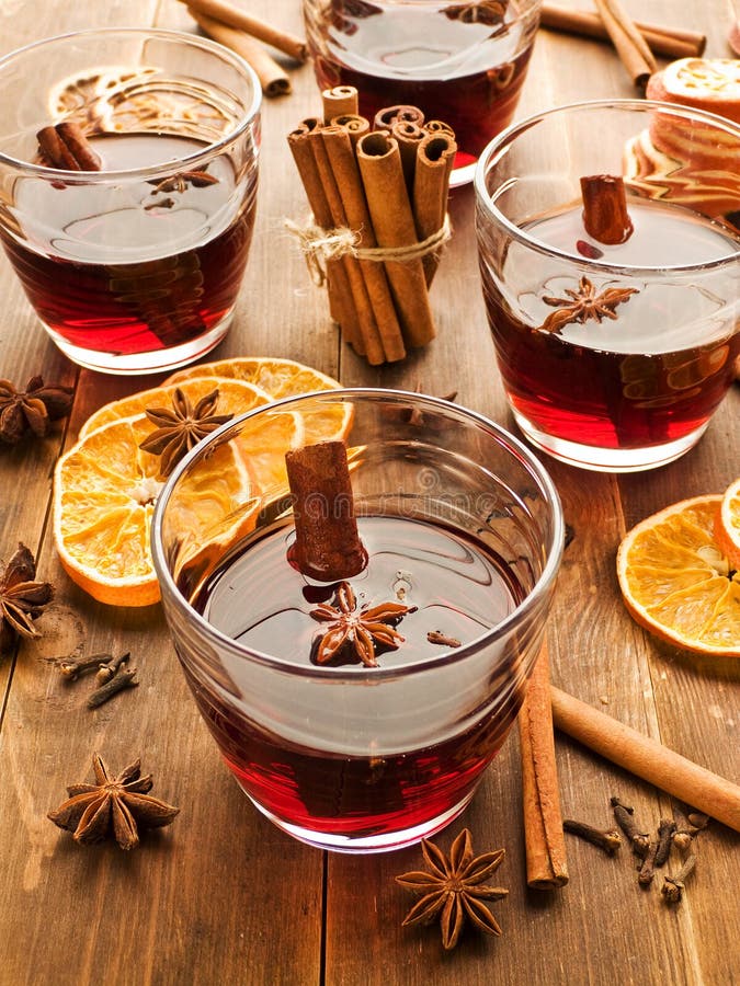 Mulled wine stock image. Image of dried, delicious, holiday - 27603577