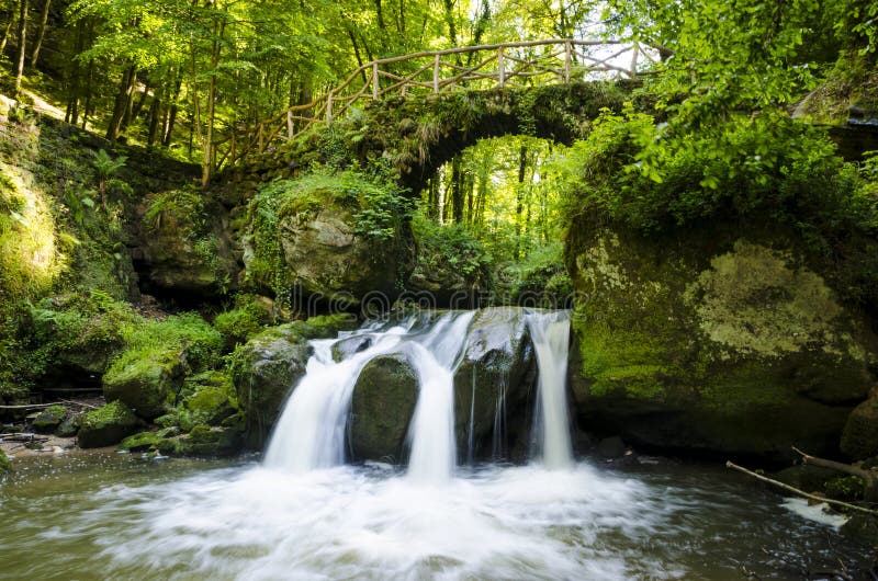 Mullerthal Trail Landscape Petit Luxembourg Suisse Echternach Stock Photo - Image of gorges ...