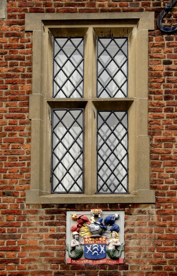 Mullioned Window stock image. Image of ancient, plaques - 1911119