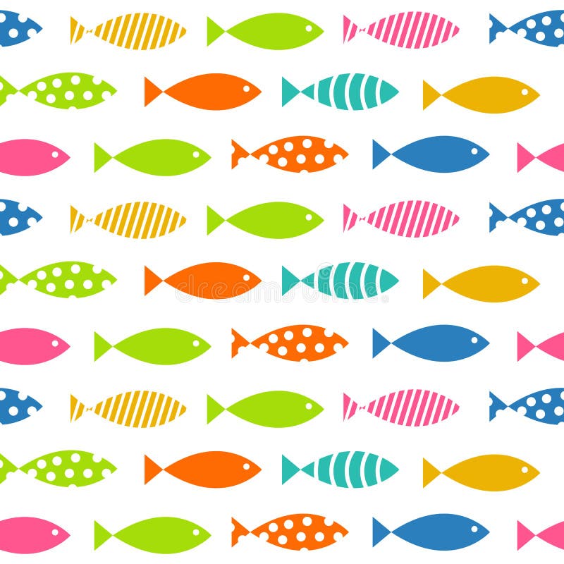 Nahtlose Fischschuppe-Muster-Vektor-Illustration Vektor Abbildung ...