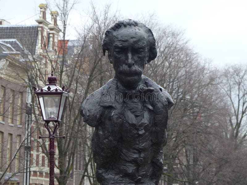 Multatuli monument stock photo. Image of monument, multatuli - 44651460