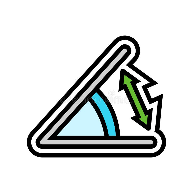 Multi Angle Adjustment Color Icon Vector Illustration Stock ...