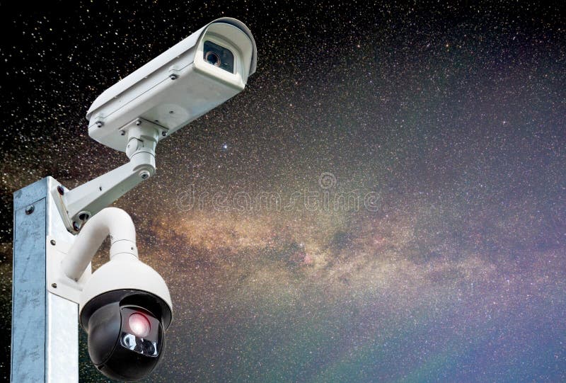 Multi-angle CCTV System Background Blast Cipping Path Stock Image ...