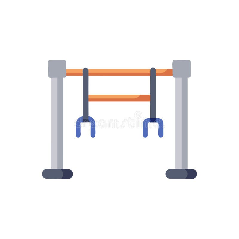 Multi-Angle Resistance Training Pull-Up Bar Icon Stock Illustration ...
