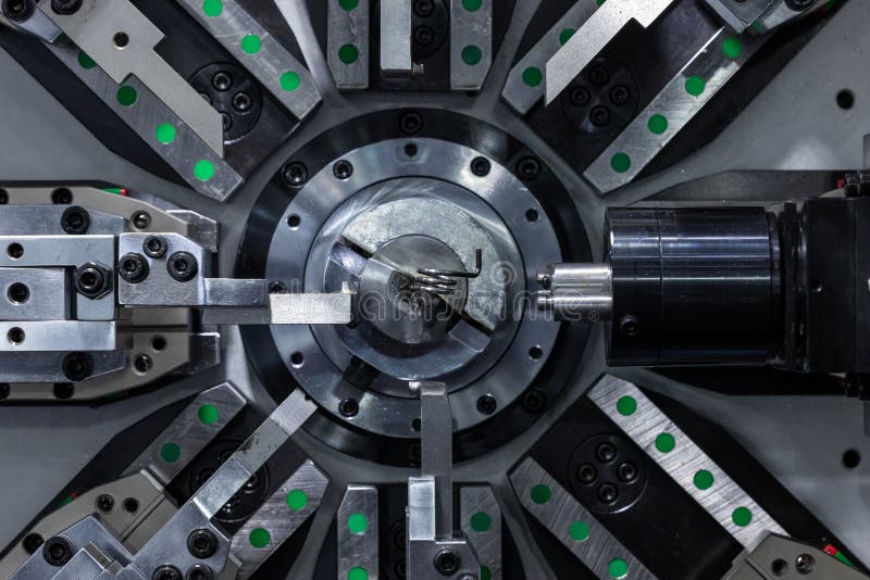 Multi Axis CNC Spring Forming Machine, High Precision Industrial Wire ...