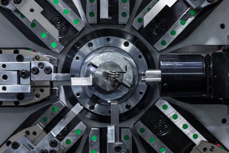 Multi Axis CNC Spring Forming Machine, High Precision Industrial Wire ...