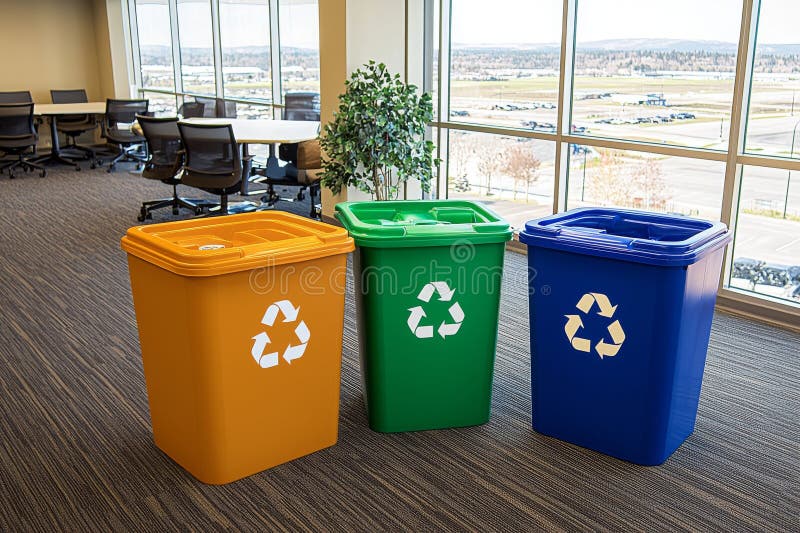 Multi-bin Recycling System for Different Materials, Promoting ...