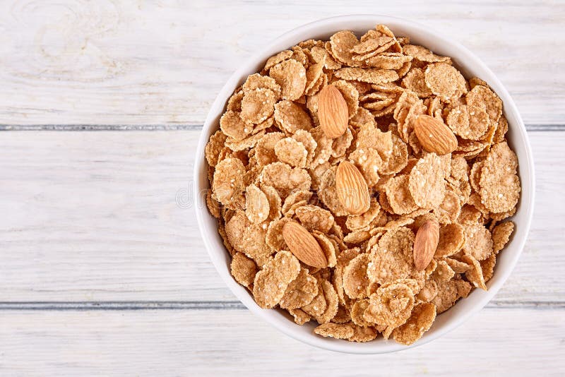 Multi cereal flakes stock photo. Image of corn, glass - 123801790