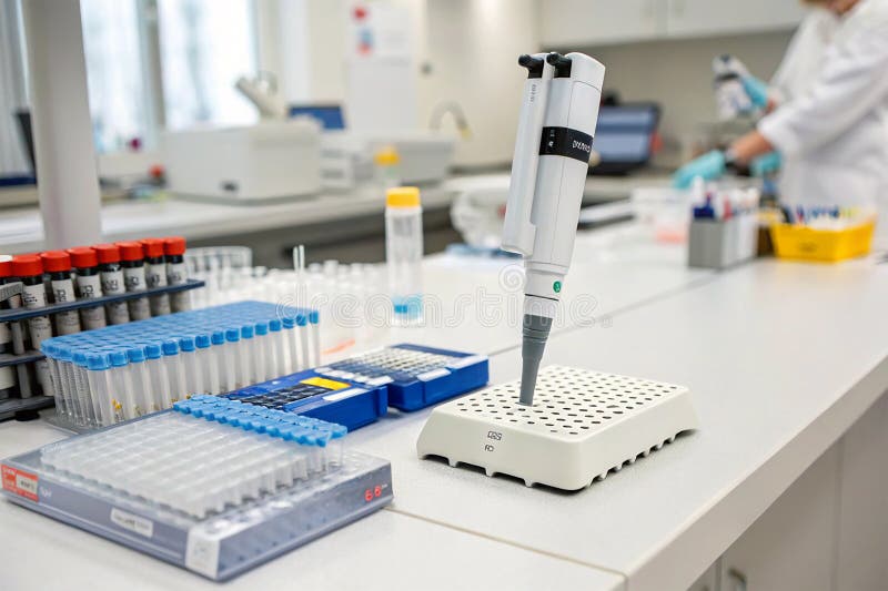 Multi Channel Pipette Stock Illustrations – 14 Multi Channel Pipette ...