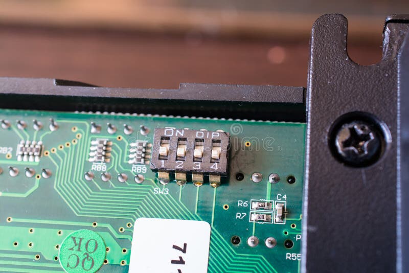 Multi Channel Selector Switch. Stock Photo - Image of design, choice ...