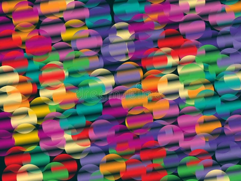 Multi Circle Abstract Background Stock Vector - Illustration of ...