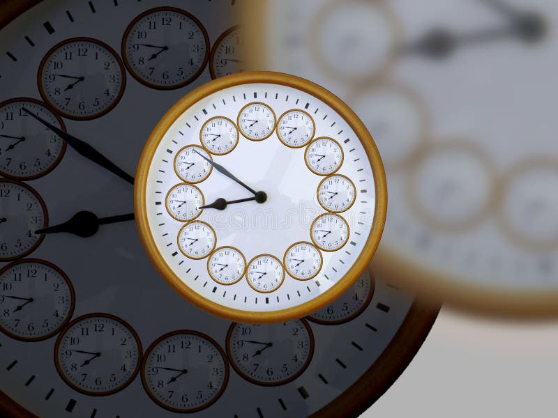 Multi clock faces stock photo. Image of time, seconds - 5318316