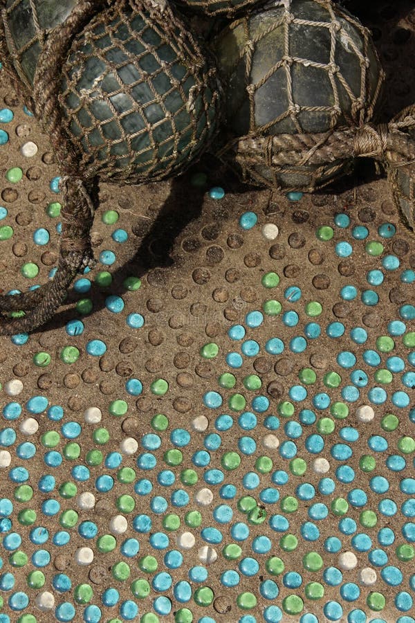 Multi Color Abstract Background. Colorful Glass Balls on Sand Stock ...