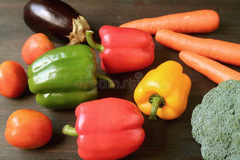 Red Color Assorted Vegetables and Fruits Stock Photo - Image of cherry ...