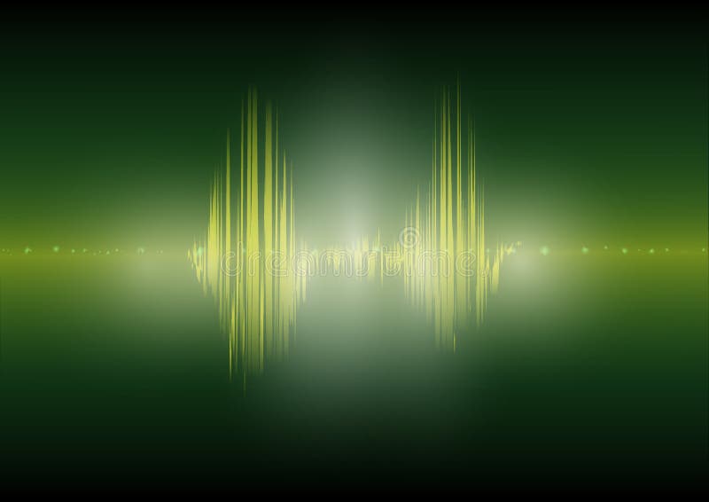 Multi Color Audio Waveform Technology Background Digital Equalizer ...