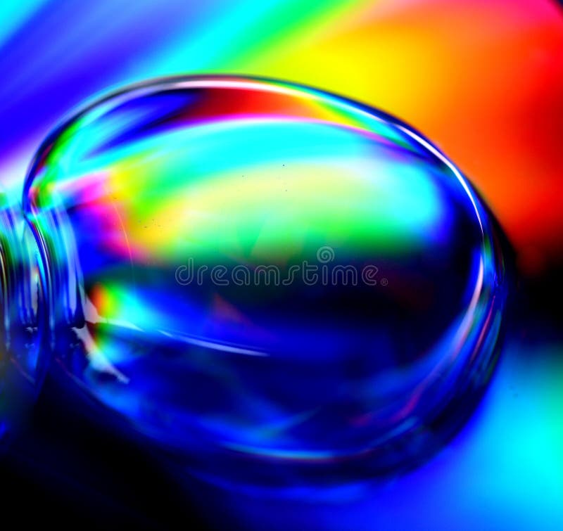 Multi-Color Background Light Reflection Stock Image - Image of ...