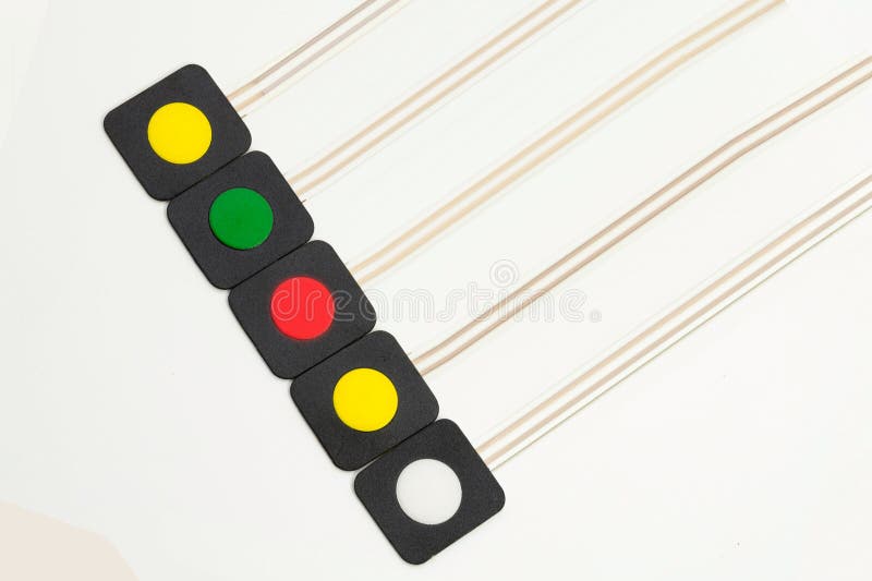 Multi Color DIY Membrane Switch Components for Electronic Projects and ...