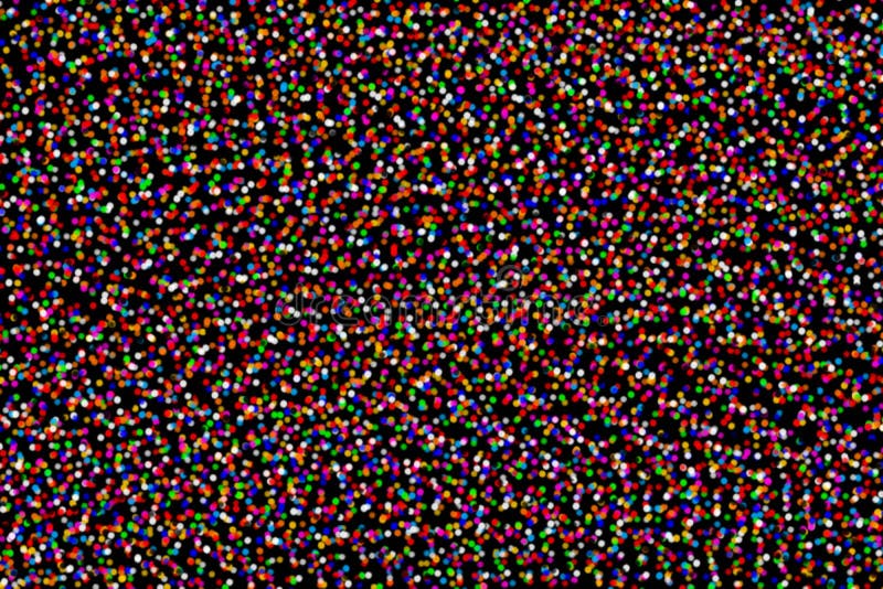 Multi Color of Dot or Point on the Dark or Black Background. Stock ...