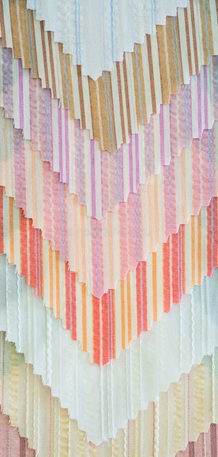 Multi Color Fabric Texture Samples Stock Photo - Image of style, line ...