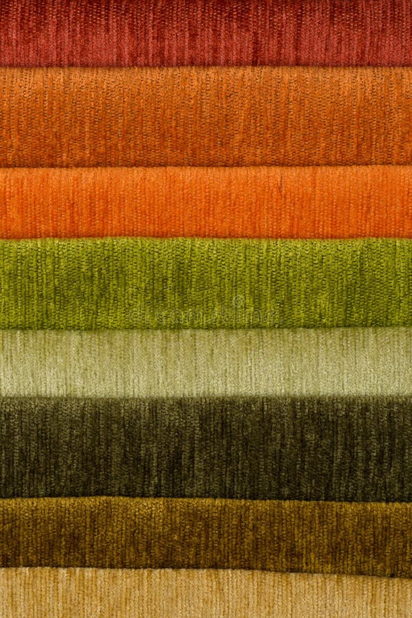 Multi Color Fabric Texture Samples Stock Image - Image of background ...