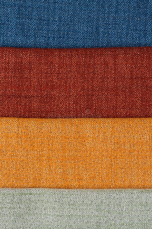 Multi Color Fabric Texture Samples Stock Image - Image of background ...