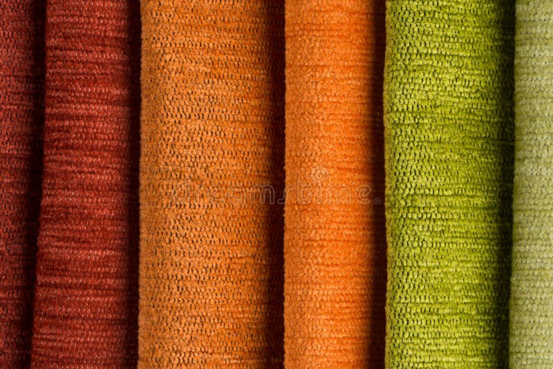 Multi Color Fabric Texture Samples Stock Photo - Image of cotton ...