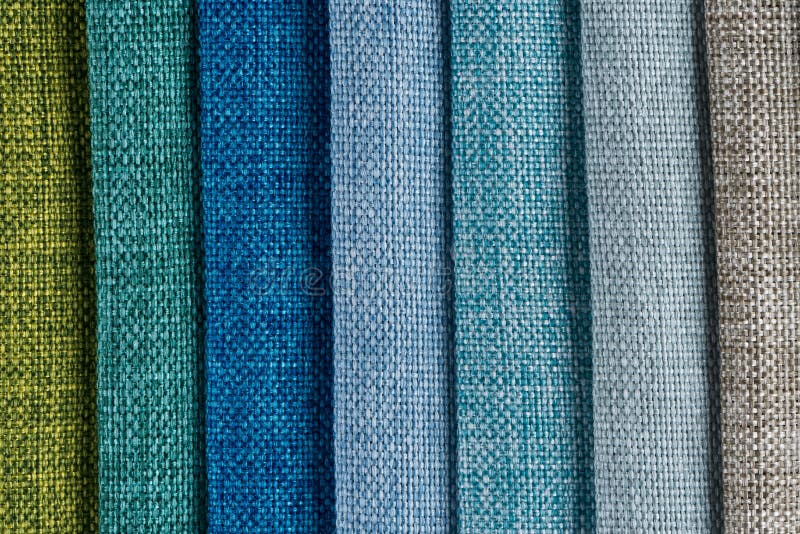 Multi Color Fabric Texture Samples Stock Image - Image of colorful ...