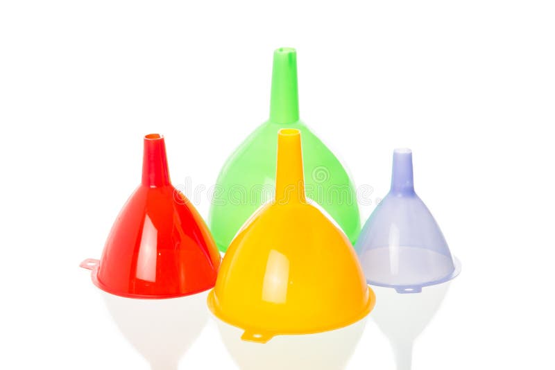 Red Yellow Plastic Funnel White Stock Photos - Free & Royalty-Free ...