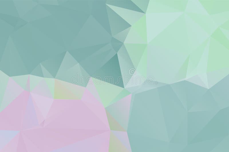 Multi Color Geometric Triangular Low Poly Background Style Stock Vector ...