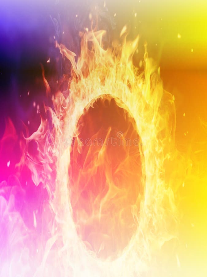 Fire Gradient Background