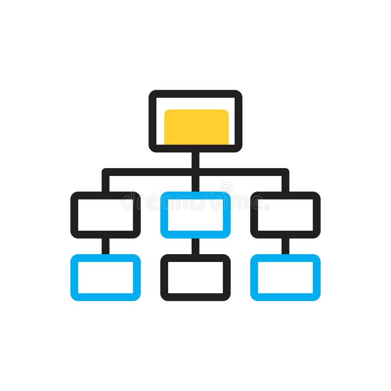 Multi Color Icon for Diagram, Blueprint and Chart Stock Vector ...