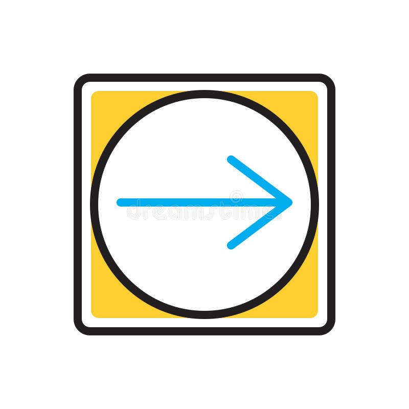 Multi Color Icon for Implication, Conclusion and Referrence Stock ...