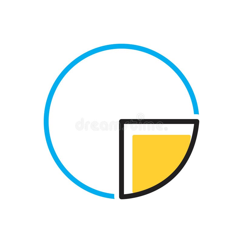 Multi Color Icon for Diagram, Blueprint and Layout Stock Vector ...