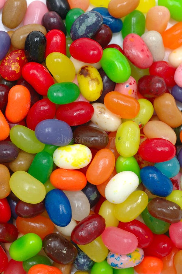 Multi color jelly beans stock image. Image of food, snack - 4039303