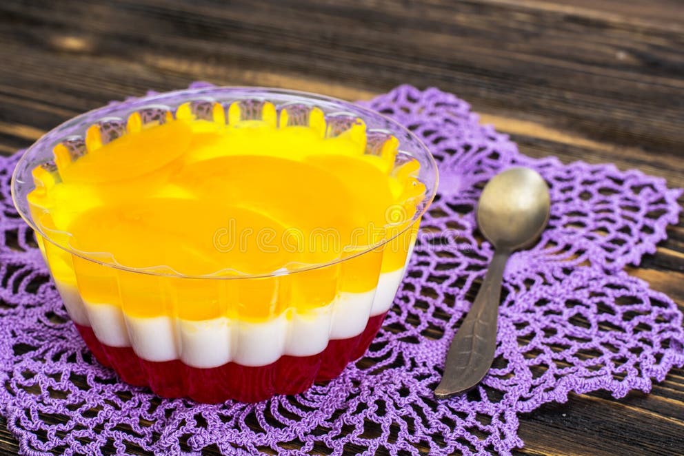 Multi-color Jelly in Plastic Molds Stock Image - Image of dessert ...