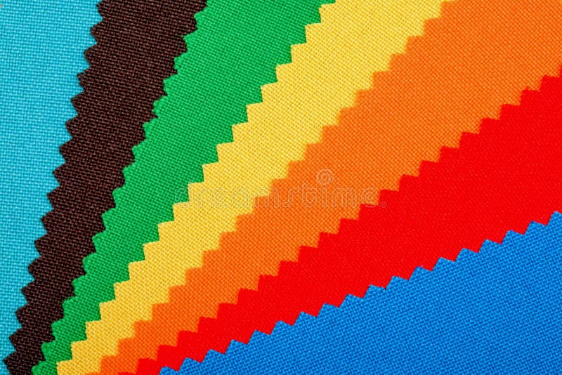 Multi-color Patterns of Fabric Texture Details Stock Image - Image of ...
