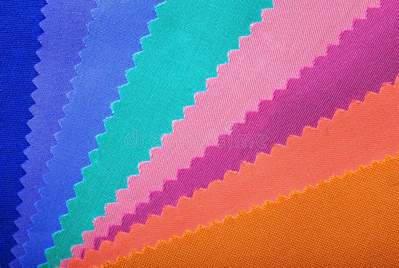Multi-color Patterns of Fabric Texture Details Stock Image - Image of ...