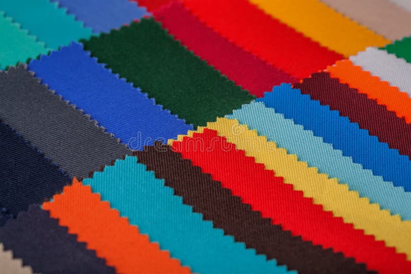 Multi-color Patterns of Fabric Texture Details Stock Image - Image of ...