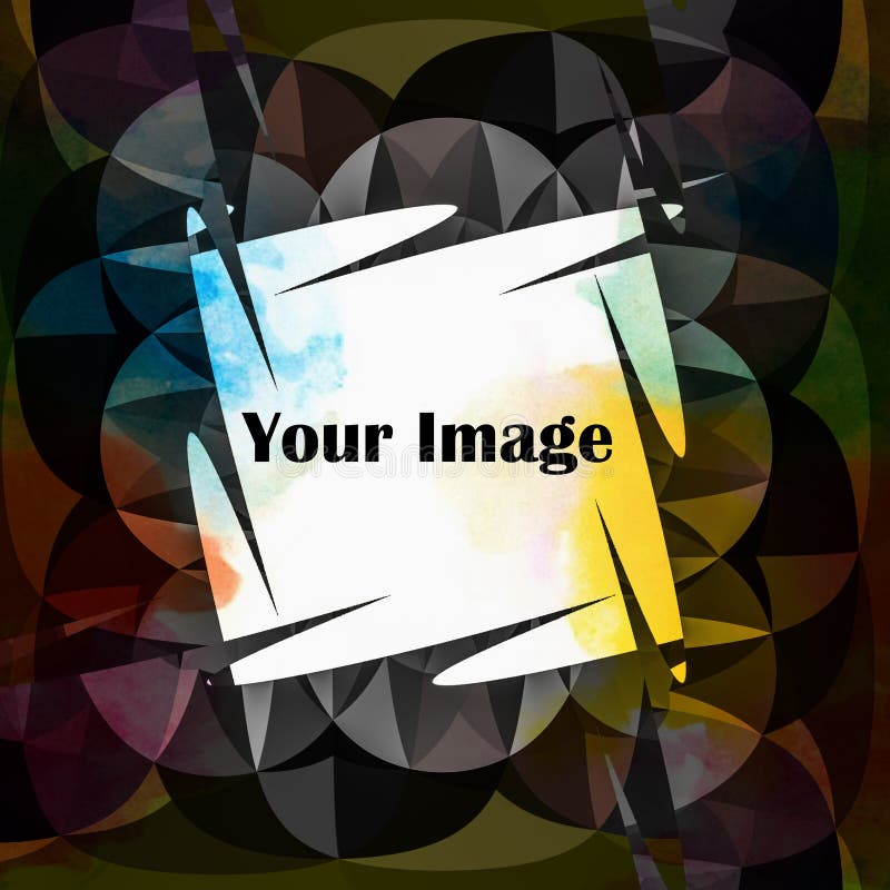 Multi Frame Set with Empty Space. Photo Frame. Photo Frame Collage ...