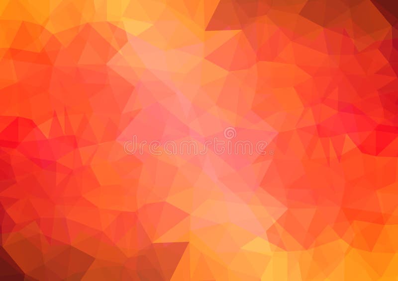 Multi-color Red Geometric Triangular Low Poly Style Gradient ...