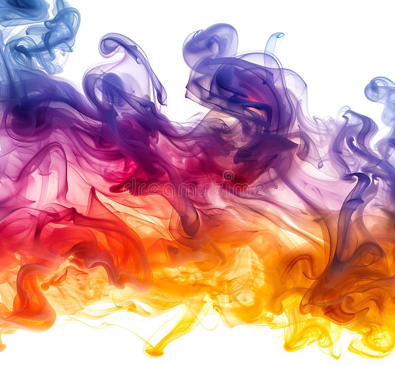 White Fog or Smoke on Background. Realistic White Cloud or Smoke White ...