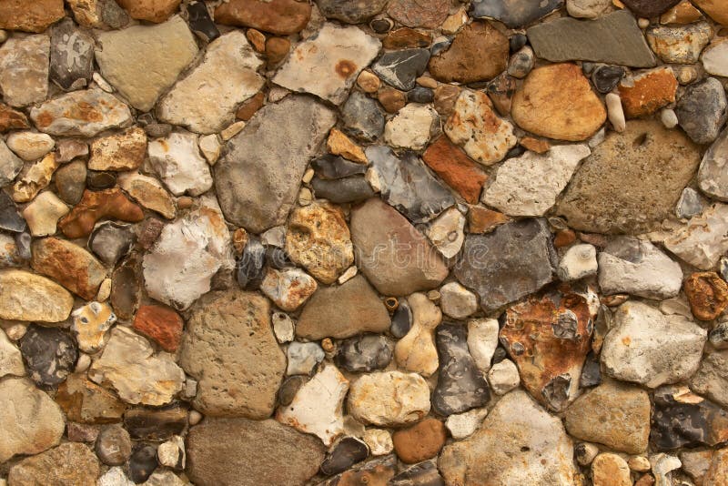 Multi Colour Stone Wall Texture in Different Rock Types Stock Image ...