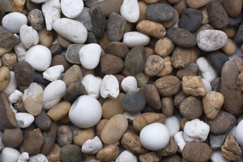 Multi-color Stones on the Ground Stock Photo - Image of material ...