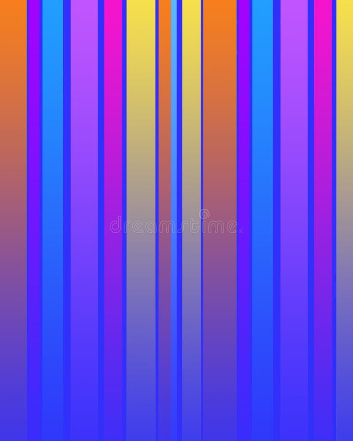 Multicolored stripes stock vector. Illustration of linear - 8342099