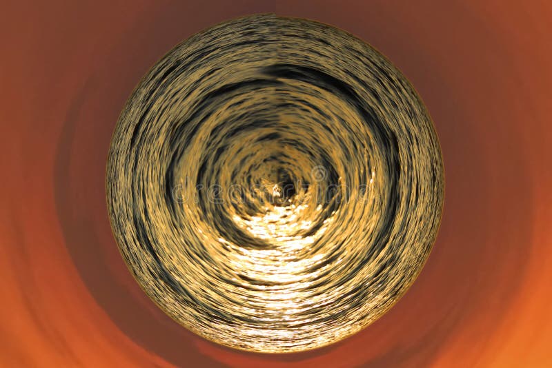 Multi Color Swirling Blend Effect Circle Pattern Background Stock ...