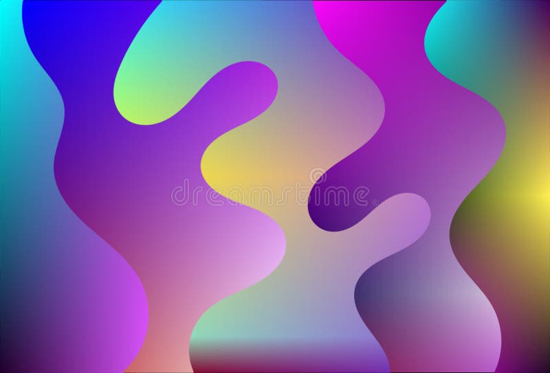 Multi-color Wave Design Abstract Texture Background Stock Vector ...