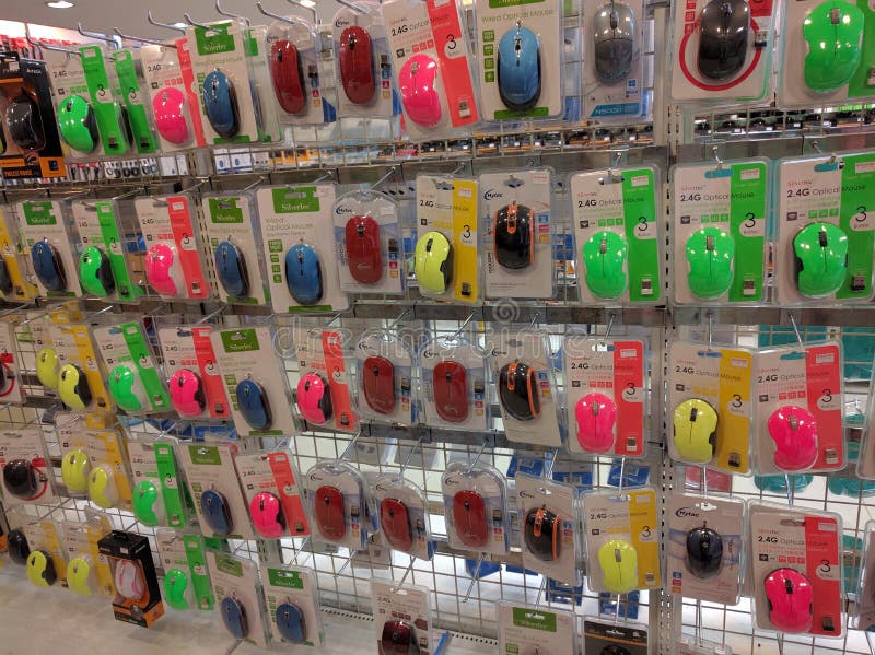 Multi Color Wireless Mouse for Sale Editorial Photography - Image of ...