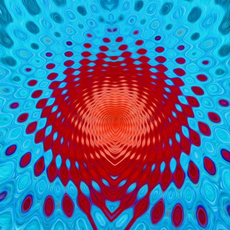 Multi Colored Abstract Background, Yellow and Orange Strips, Warp ...