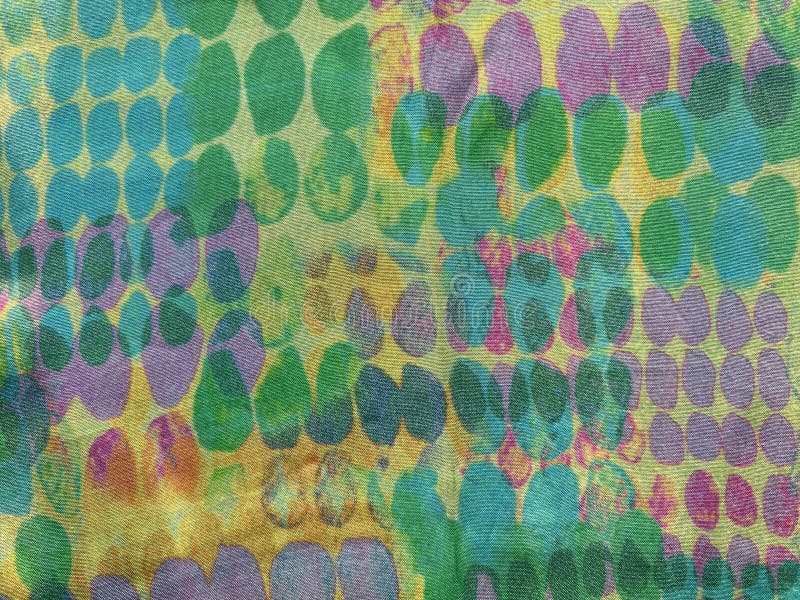 Multi Color Dabs Abstract Digital Design Stock Photo - Image of summer ...